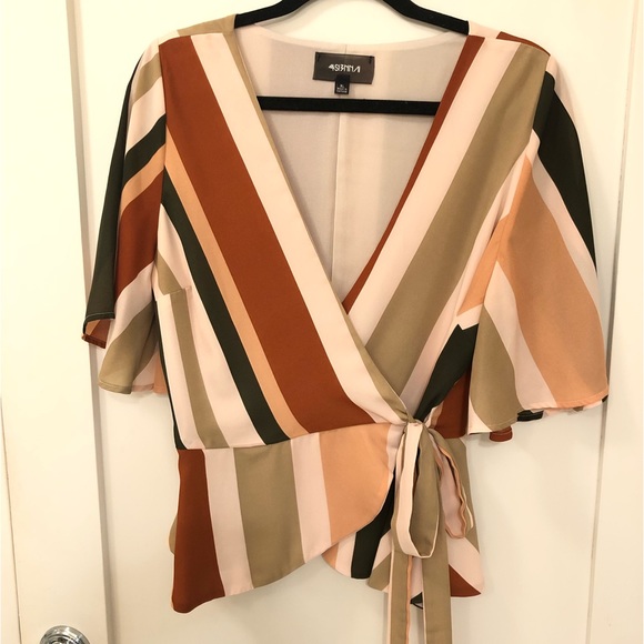 Nordstrom | Tops | 4si3nna Wrap Tie Blouse | Poshmark